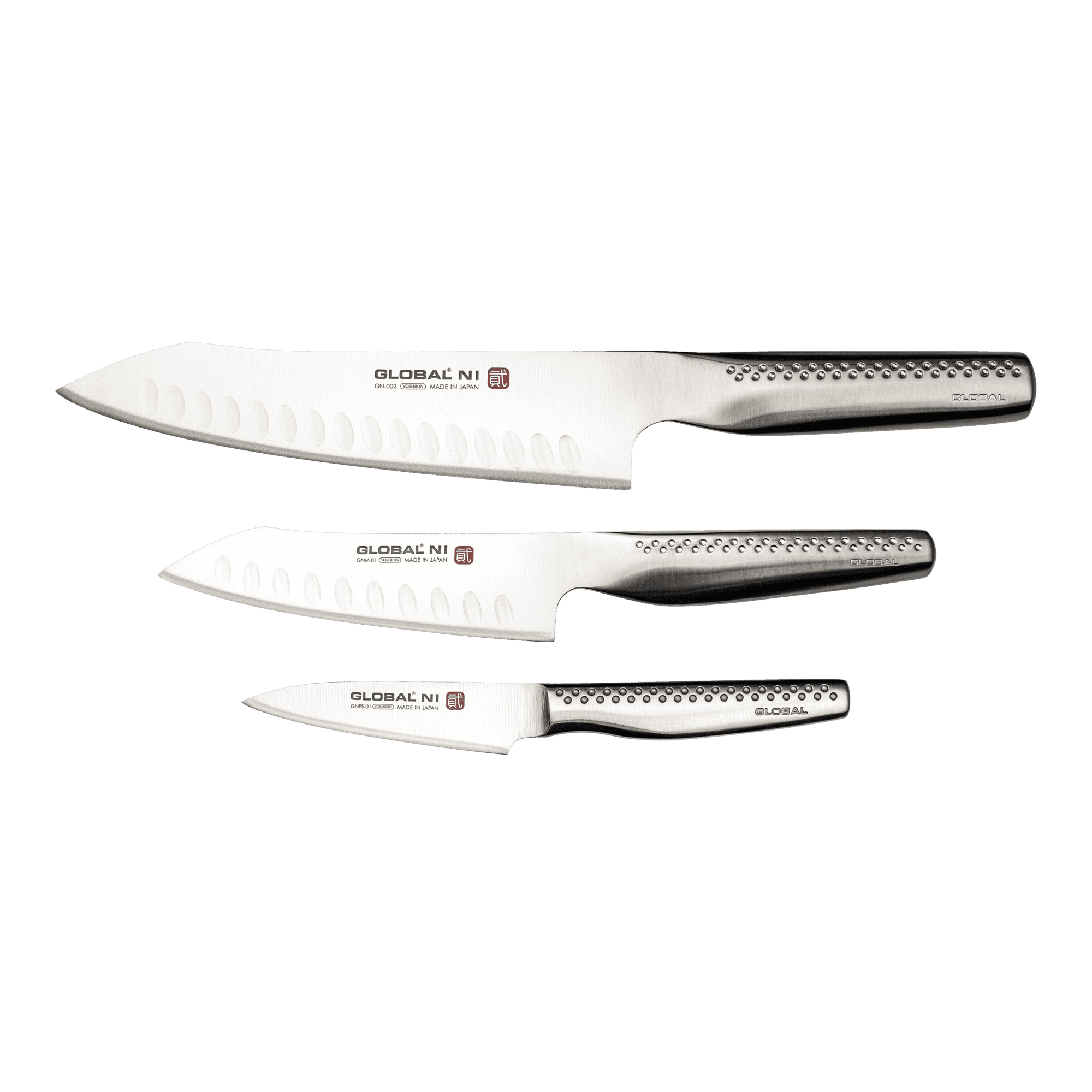 GN-3003 3 Piece Knife Set from GLOBAL Knives UK