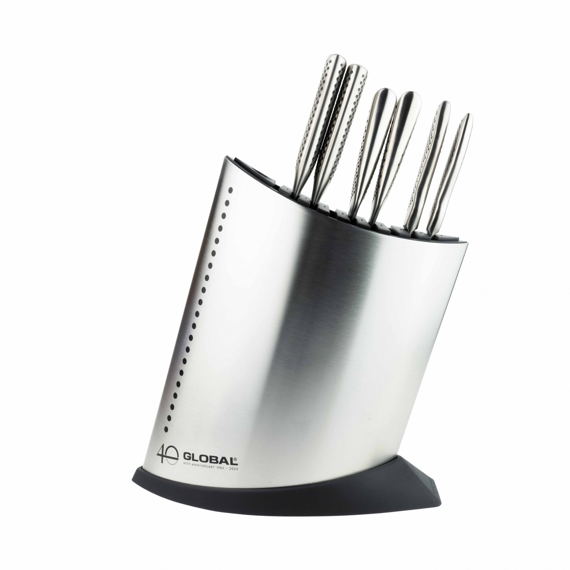 40th Anniversary 7 Piece Knife Block Set from GLOBAL Knives UK
